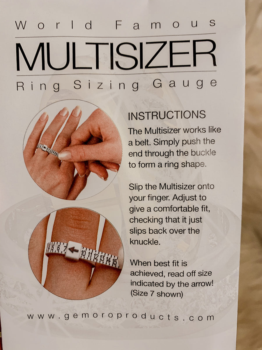 Ring Sizer Tool – BIJOUX